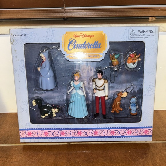 Disney | Toys | Walt Disneys Cinderella Poseable Figures Set Anaheim ...